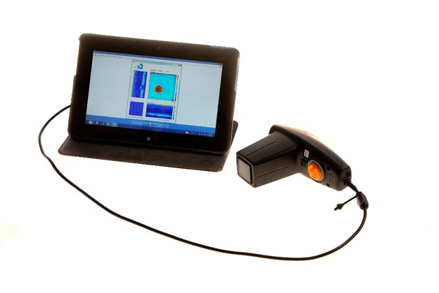DolphiCam 2D Ultrasonic Array Camera - JR Technology - Composite test ...